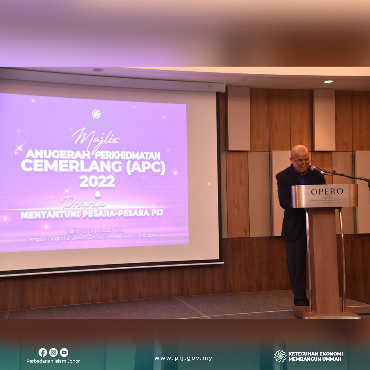 MAJLIS ANUGERAH PERKHIDMATAN CEMERLANG (APC) 2022 & PROGRAM MENYANTUNI PESARA-PESARA PERBADANAN ...